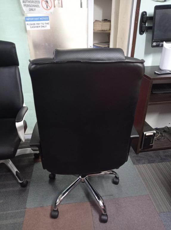 Ergodynamic PRINCE Faux Leather High Back Executive Chair, Office Chair ...