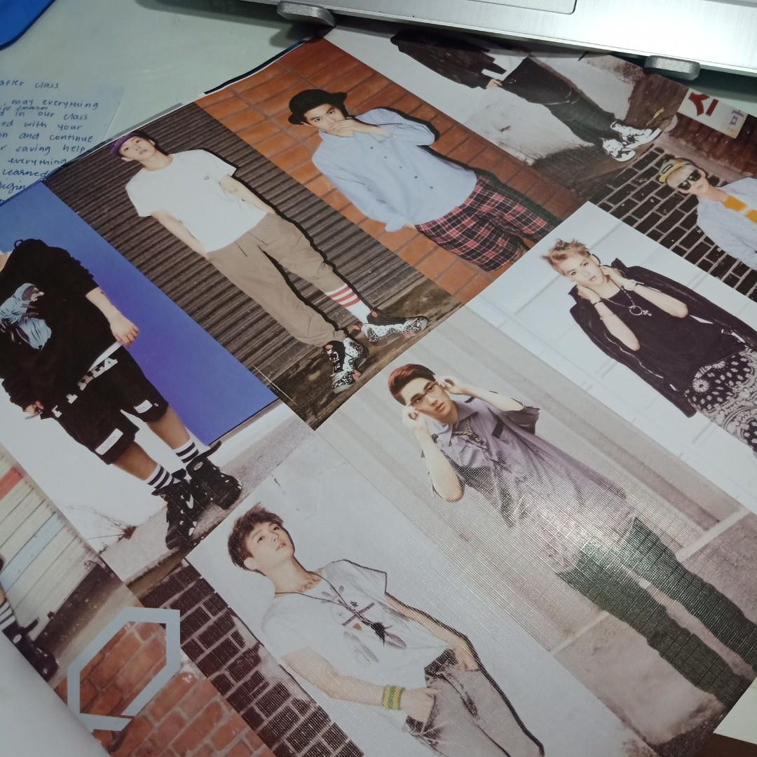 EXO ot12 posters growl era, Hobbies & Toys, Memorabilia & Collectibles ...