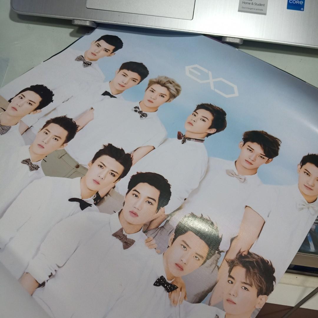 EXO ot12 posters growl era, Hobbies & Toys, Memorabilia & Collectibles ...