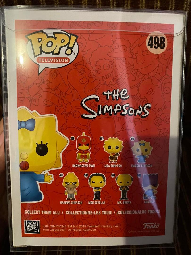 Funko Pop! The Simpsons Maggie Simpson Vinyl Figure #498, Hobbies ...