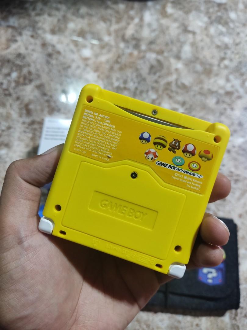 GBA SP Gameboy Advance SP Ags-101 Brighter MYSTERY BOX with Free Games ...