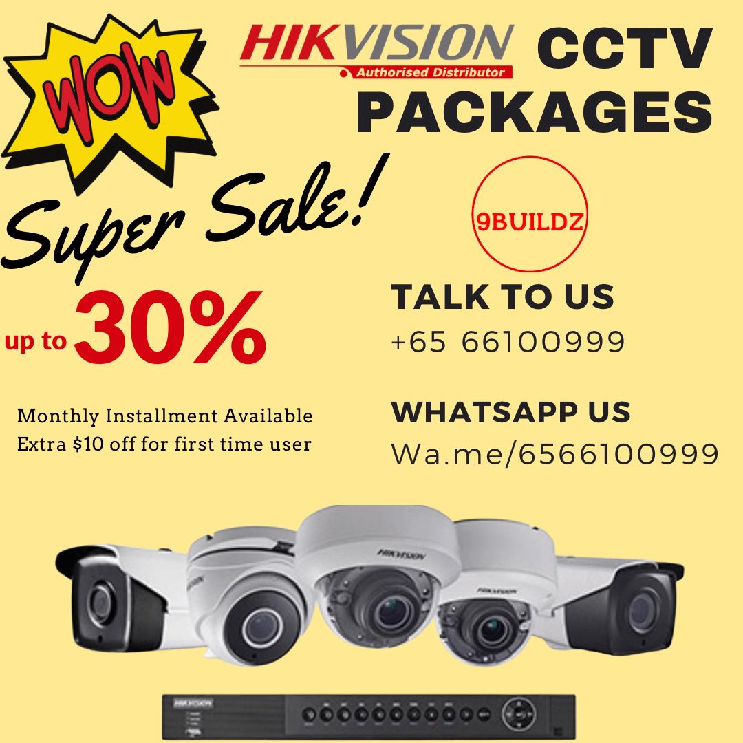 HIKVISION IP CCTV CAMERA PACKAGE MEGA SALE INSTALLMENT PLANS ELECTRICAL ...