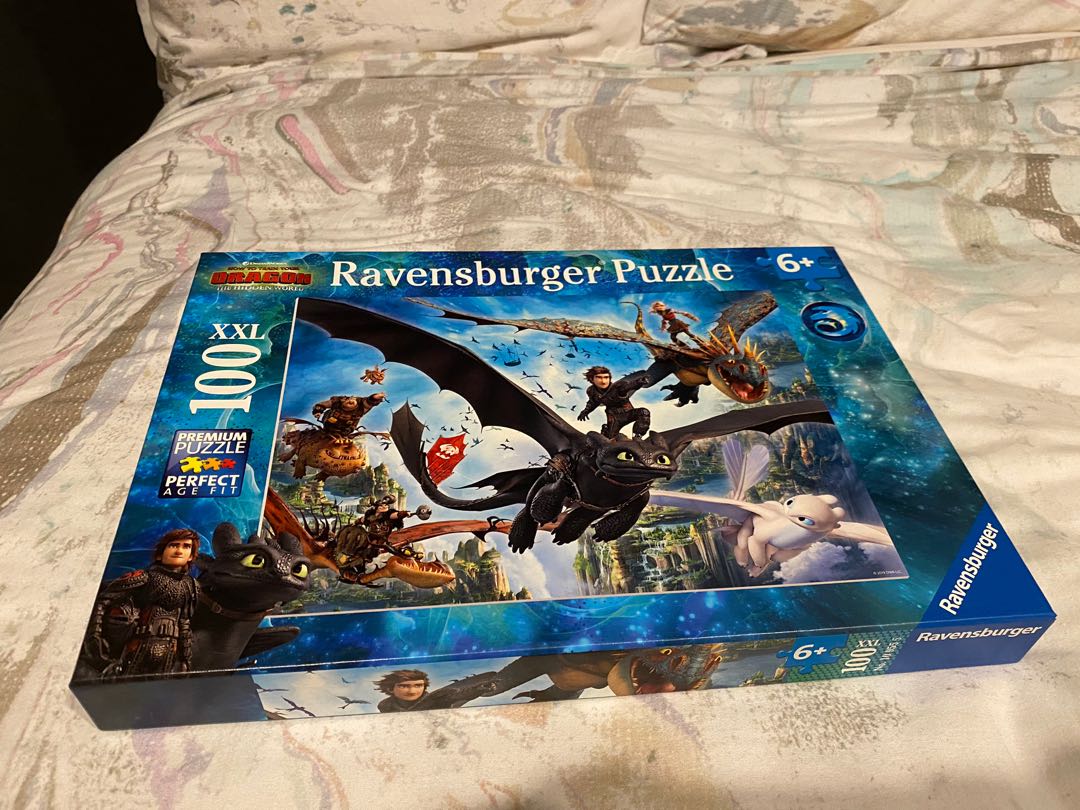 How to Train Your Dragon - 100 XXL Pce - 6+ Puzzle, Hobbies & Toys ...