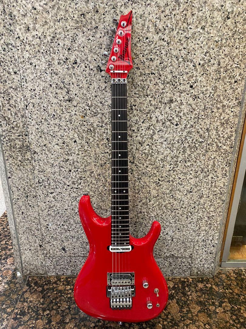 Ibanez JS2480-MCR Joe Satriani Signature Electric Guitar w/Case, Muscle ...