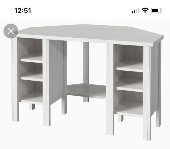 IKEA CORNER TABLE DESK, Furniture & Home Living, Furniture, Tables ...