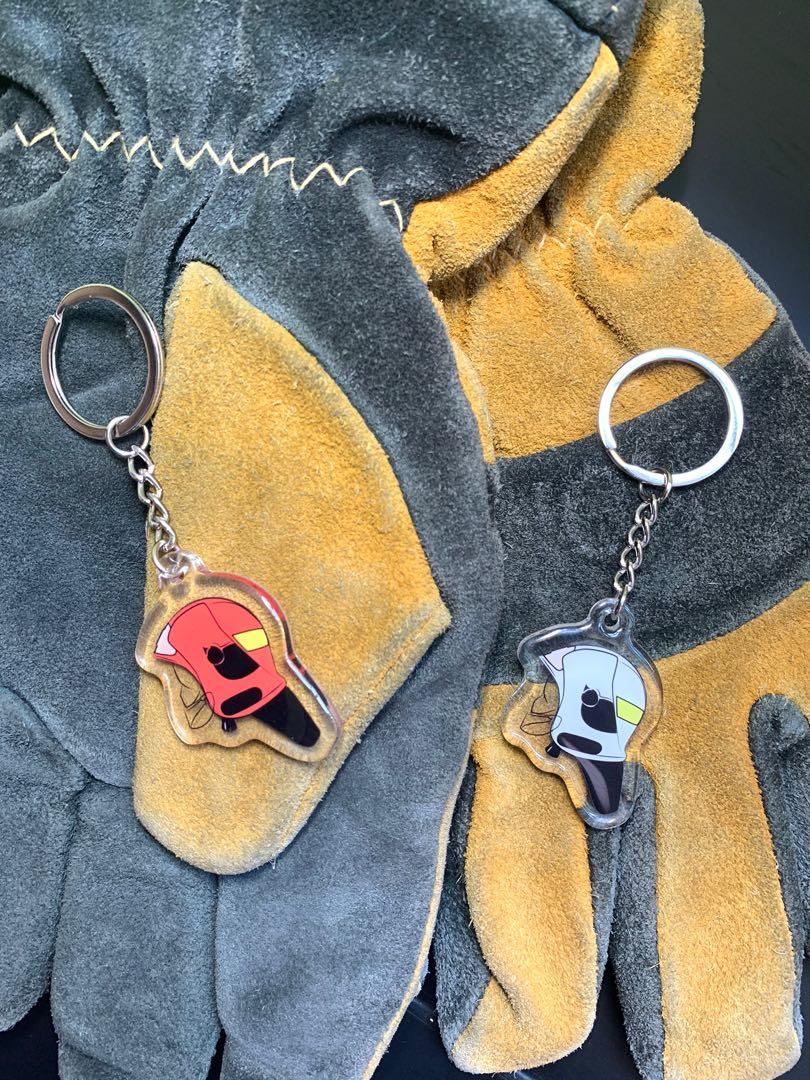 [INSTOCK] SCDF fire helmet epoxy keychain, Hobbies & Toys, Memorabilia ...