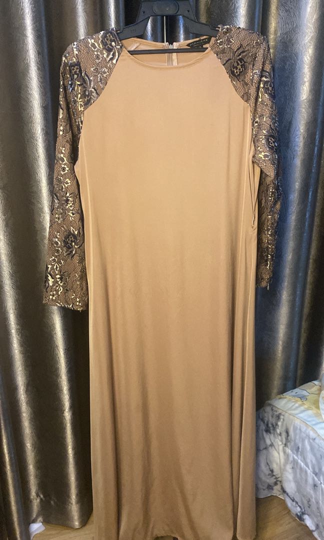 Jubah Nude Maniere Women S Fashion Tops Blouses On Carousell