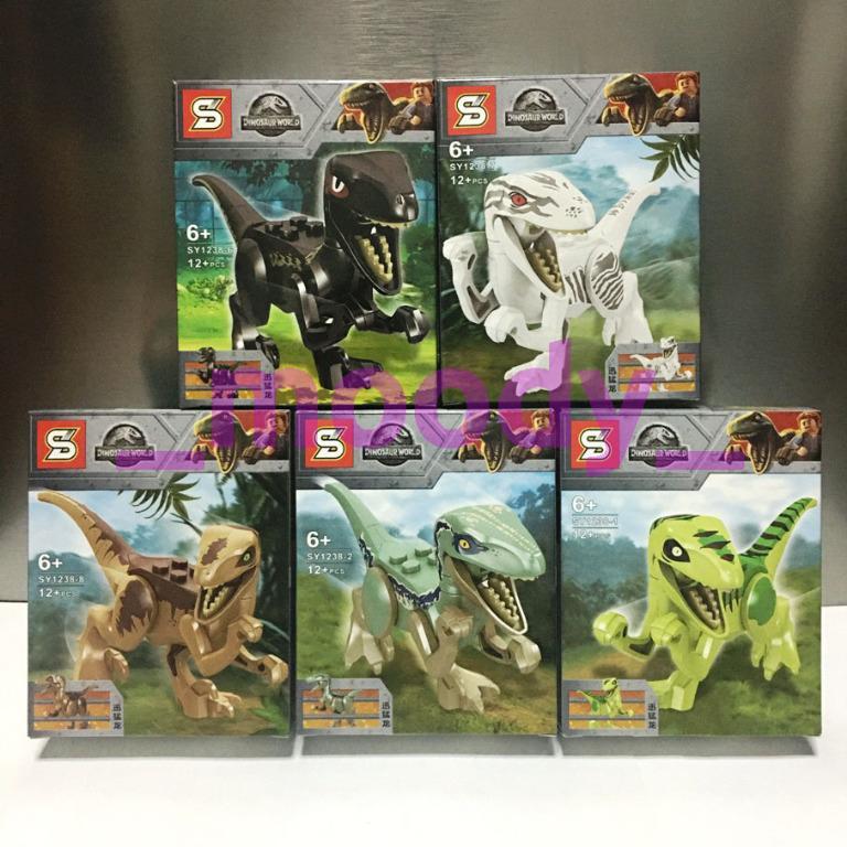 Jurassic World Park Dinosaurs Sauropelta Ankylosaurus Bumpy T-Rex ...
