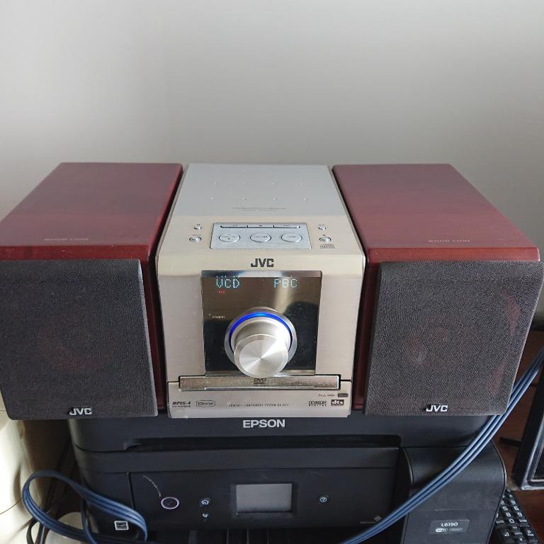 JVC EX-D11 amplifier, SP-EXD11 wood cone speakers, Audio, Soundbars, Speakers & Amplifiers on ...