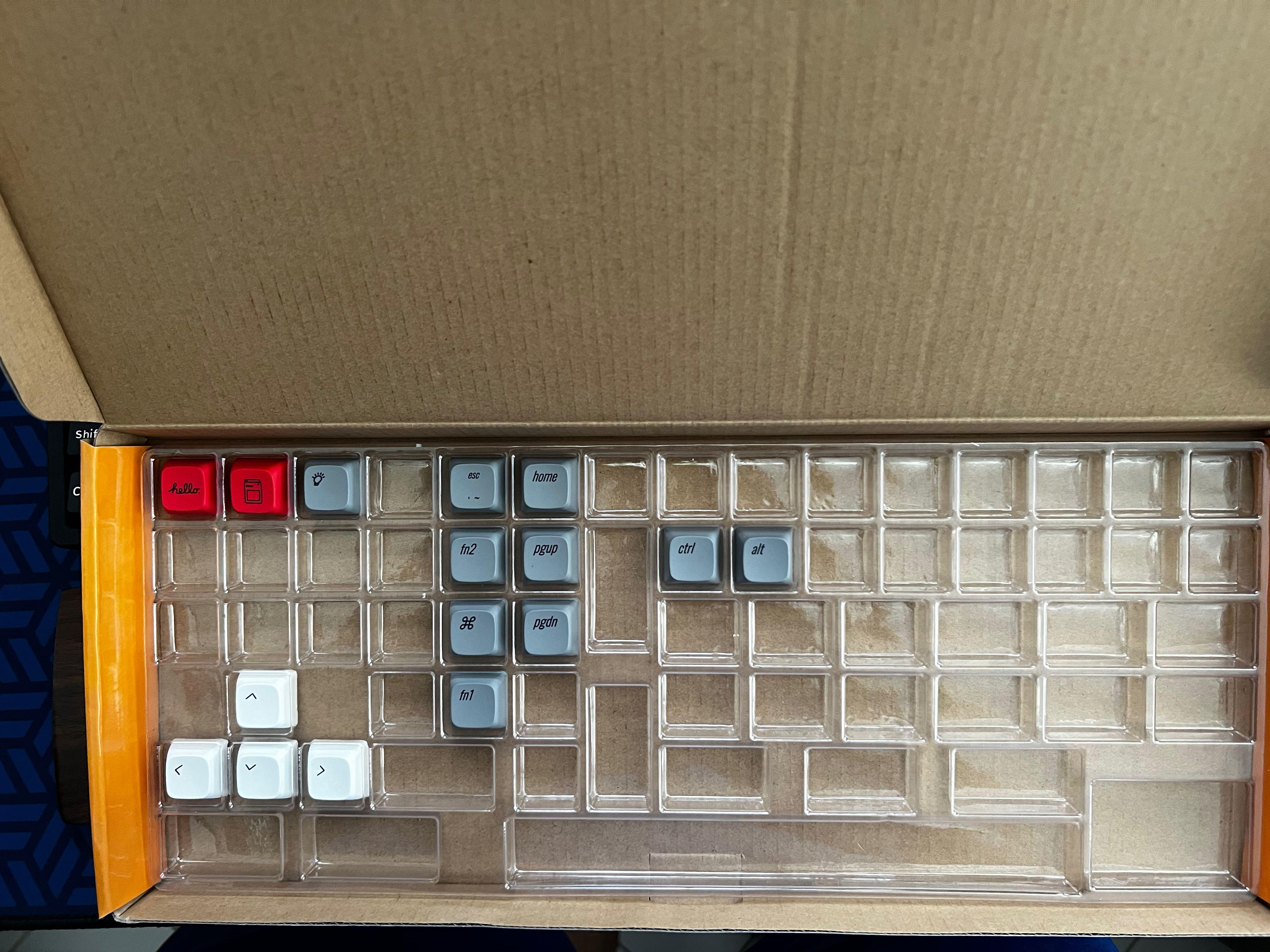 Keychron XDA Profile PBT Retro Keycap Set, Computers & Tech, Parts ...