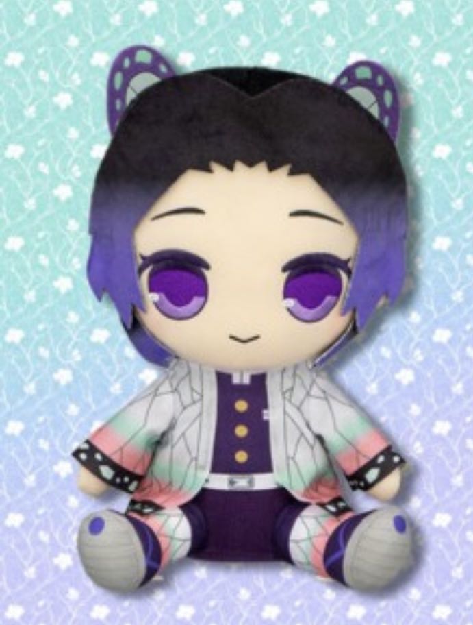 Kimetsu no yaiba demon slayer shinobu plushy, Hobbies & Toys ...