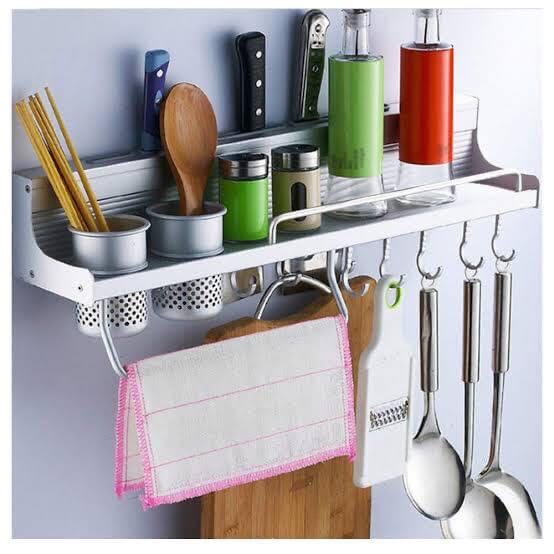 Kitchen wall organizer, Furniture & Home Living, Furniture, Shelves ...