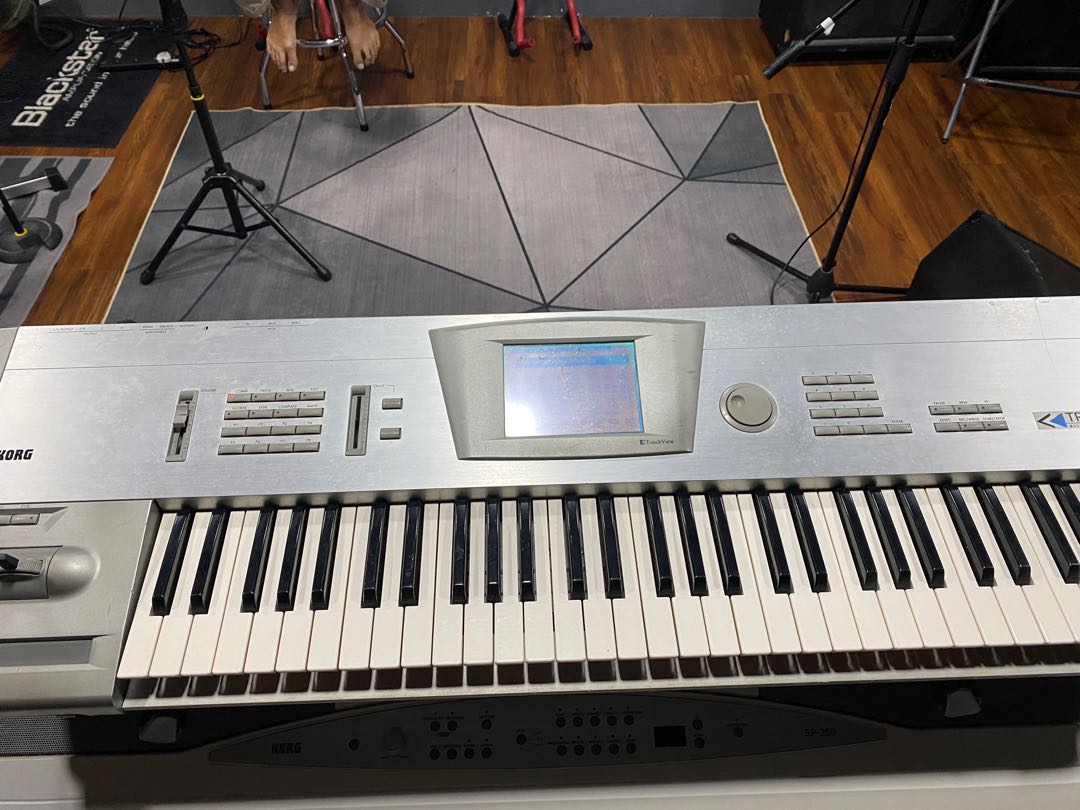 Korg Trinity (used), Hobbies & Toys, Music & Media, Musical Instruments ...