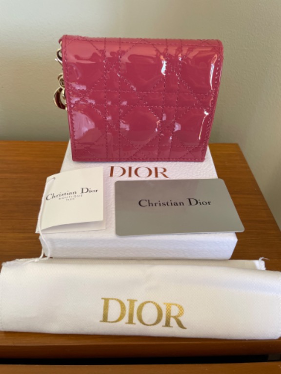 Lady dior mini wallet, Luxury, Bags & Wallets on Carousell