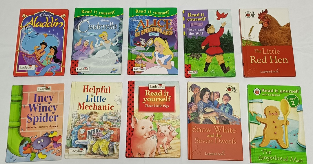 Ladybird Children Books 10 Books Collection Set 1, Hobbies & Toys, Books & Magazines, Children's ...