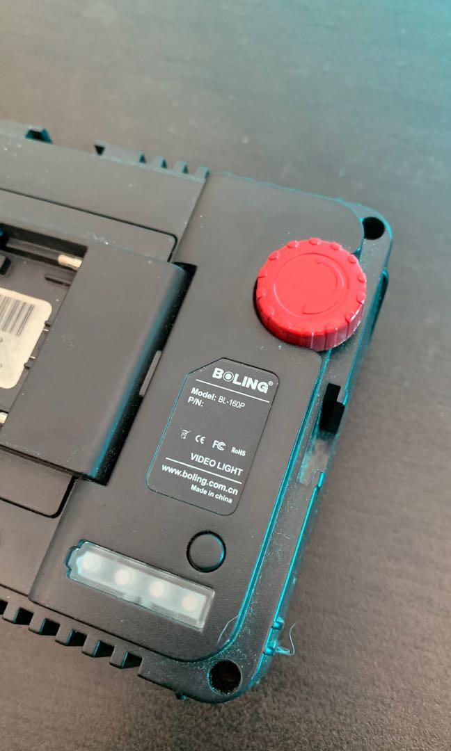 LED Video Light - Boiling, Photography, Video Cameras on Carousell