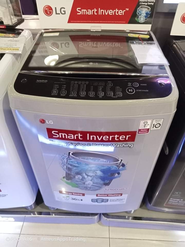 LG FULLY AUTO WASHING MACHINE TOP LOAD INVERTER, TV & Home Appliances ...