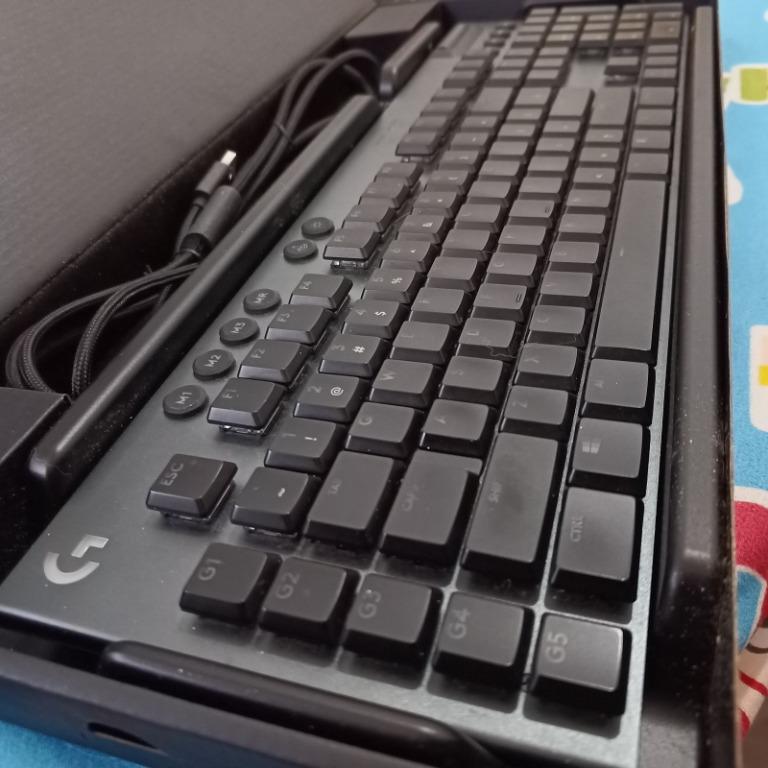 Logitech G813 Lightsync RGB Full Mechanical Gaming Keyboard GL Clicky ...