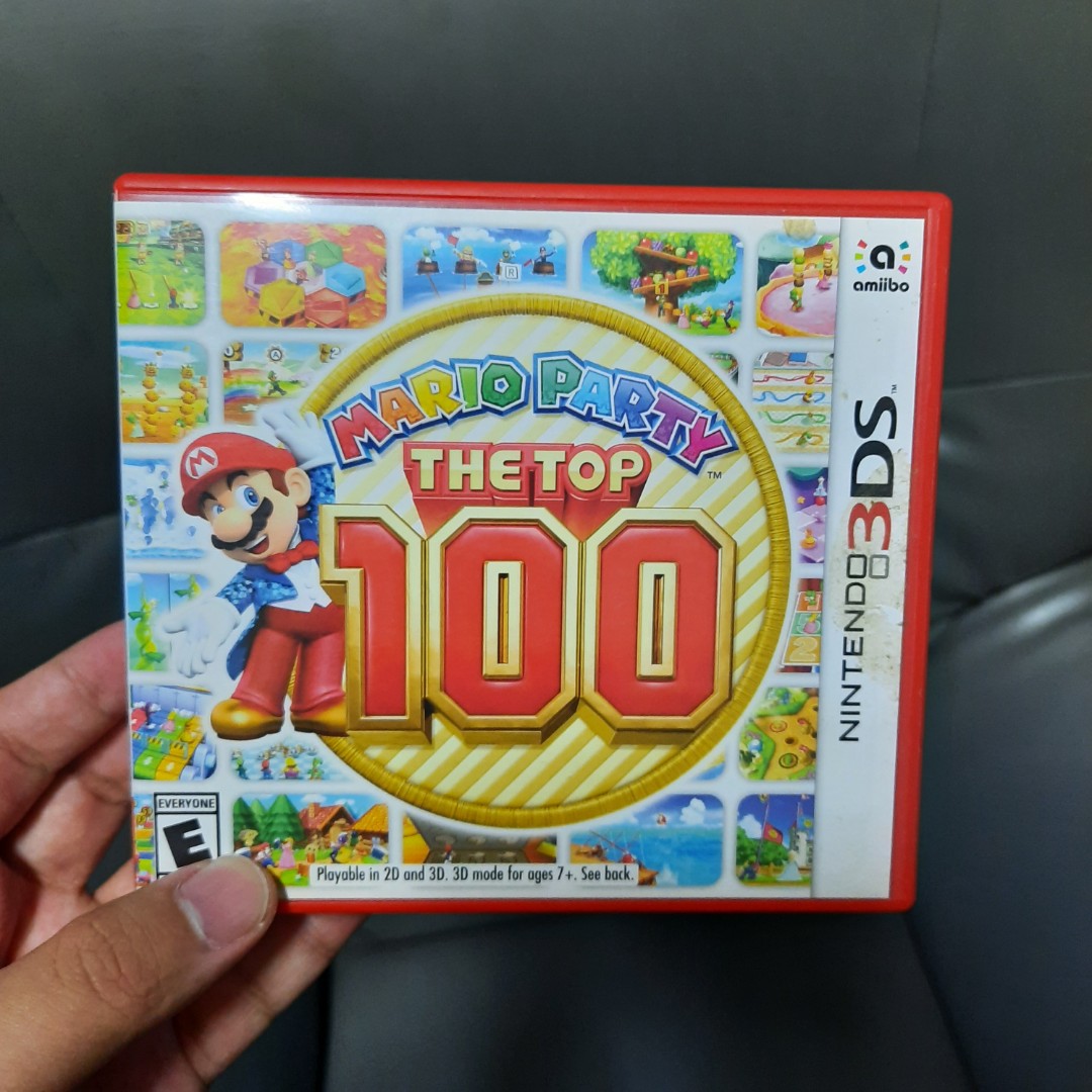 Mario Party The Top 100 (Nintendo 3DS Game), Video Gaming, Video Games ...