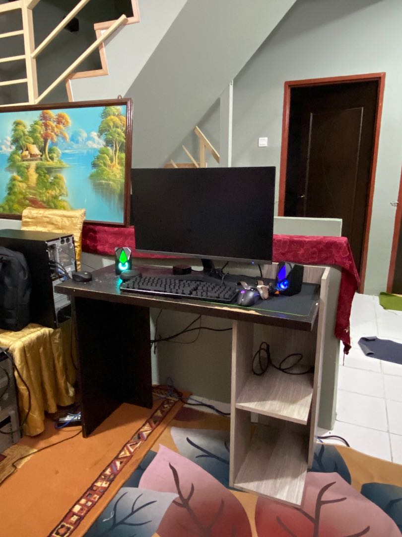 MEJA STUDY, Furniture & Home Living, Furniture, Tables & Sets on Carousell