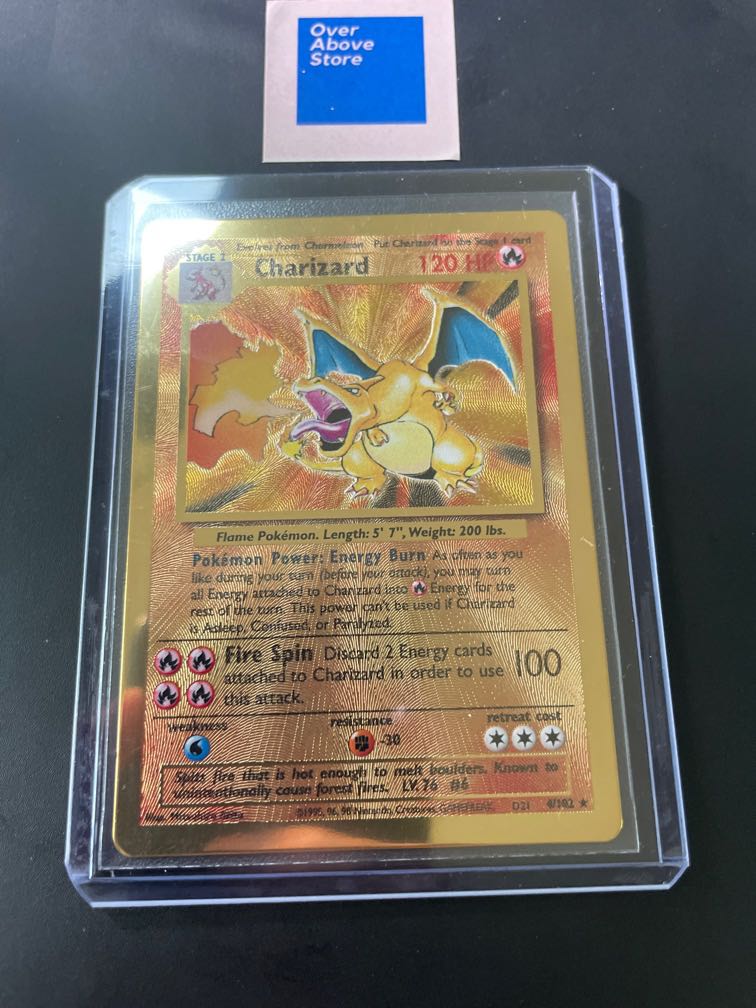 Metal Charizard UPC Pokémon TCG, Hobbies & Toys, Memorabilia ...