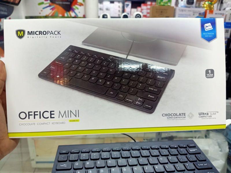 MICROPACK OFFICE MINI KEYBOARD(K2208-STL), Computers & Tech, Parts ...