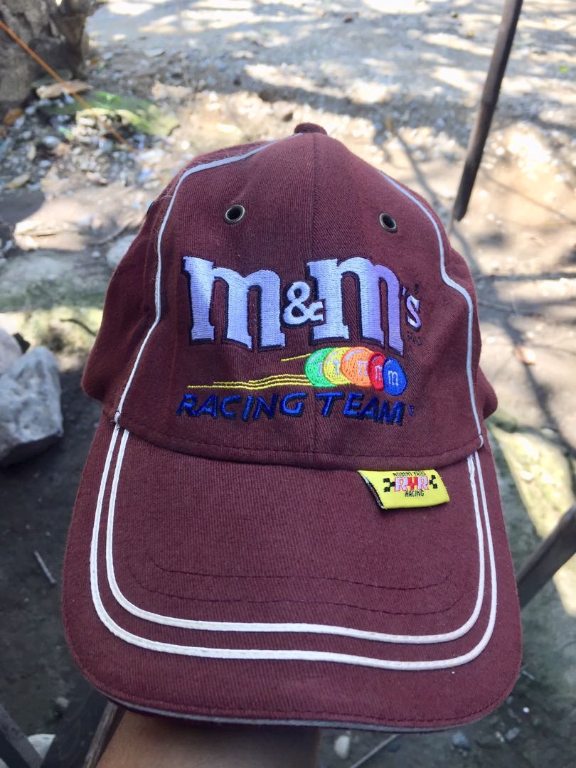 M&M's Elliot Sadler brown cap, Men's Fashion, Watches & Accessories ...