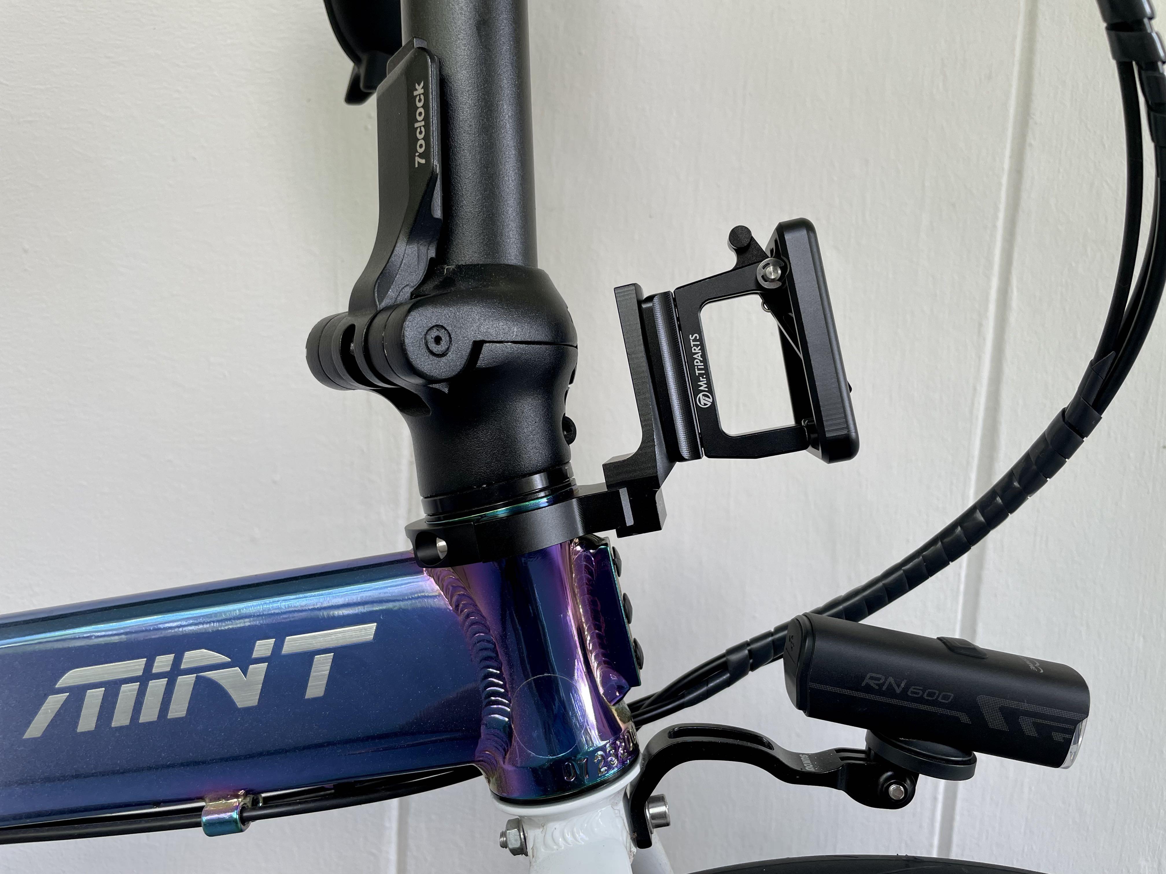 Mr.TiPARTS Front Carrier Block Adapter Single Clamp For Fnhon Gust ...