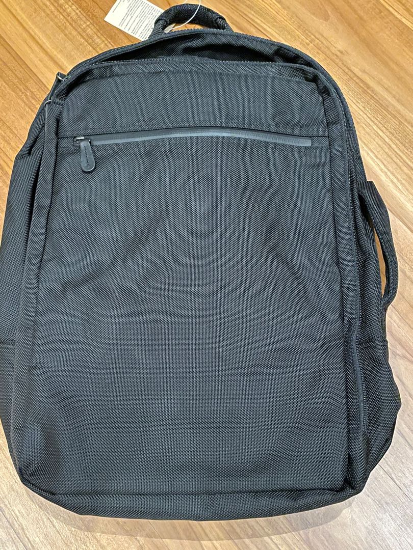 Muji bag pack black with laptop sleeve, Men's Fashion, Bags, Backpacks ...