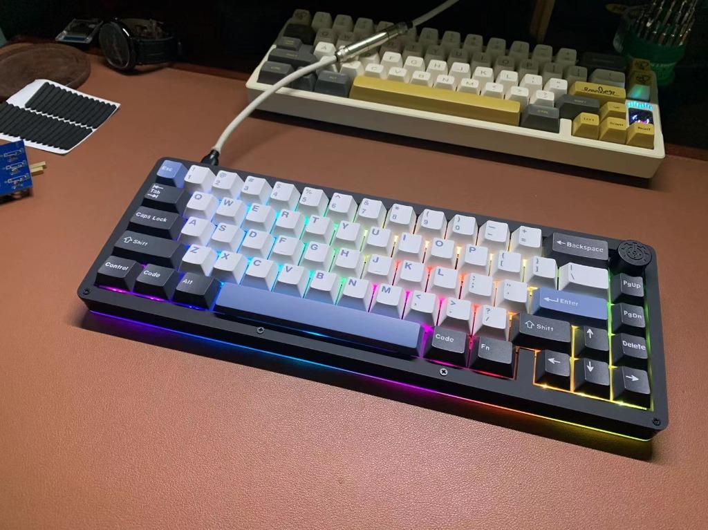 MW65 Acrylic Stack Mount Keyboard incl Gateron Switches and Durock V2 ...
