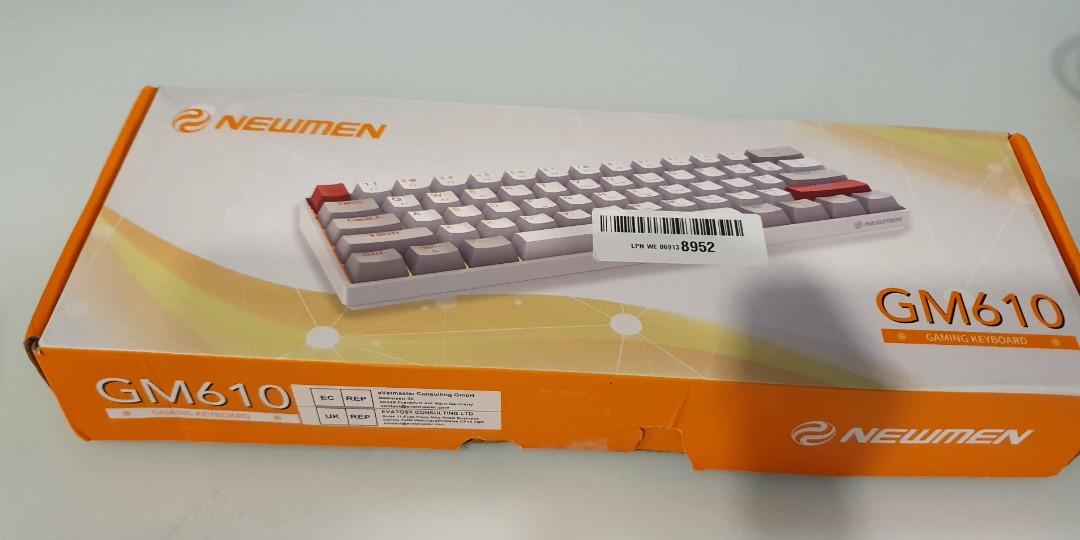 Newman gaming KEYBOARD GM610, Computers & Tech, Parts & Accessories ...