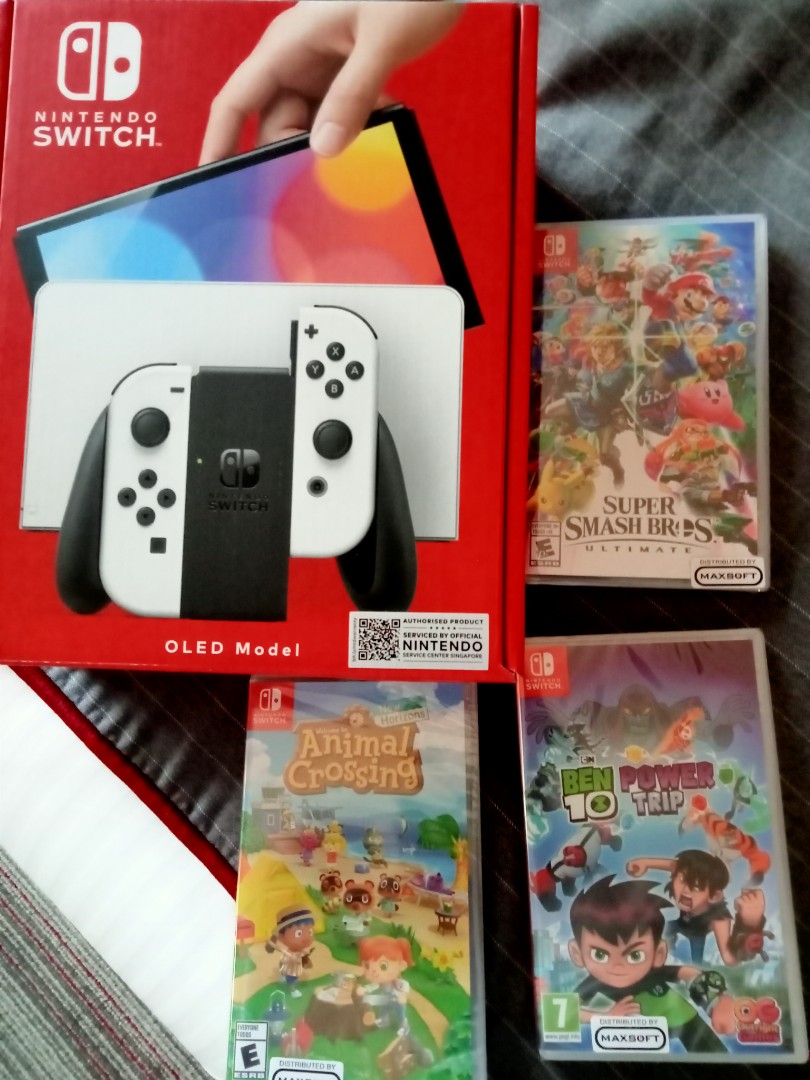 Nintendo Switch Oled, Video Gaming, Video Games, Nintendo on Carousell