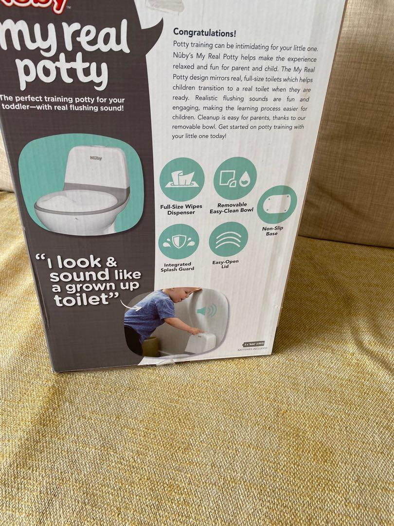 Nuby my real potty- potty training seat, Babies & Kids, Bathing ...