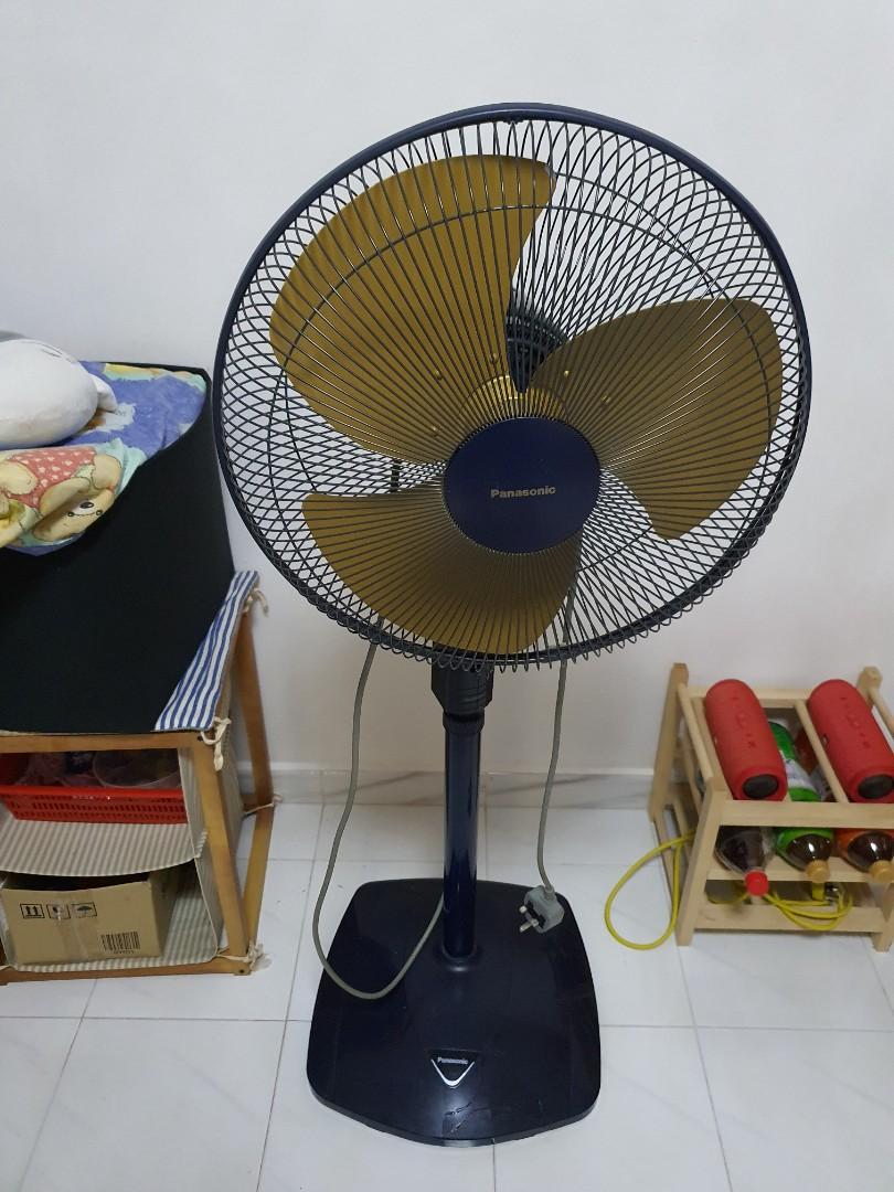 Panasonic fan F407YS, TV & Home Appliances, Air Conditioners & Heating ...