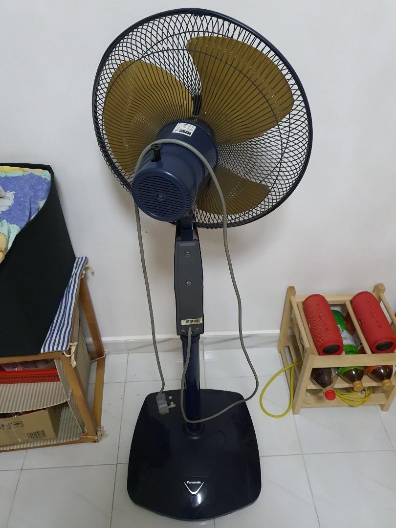 Panasonic fan F407YS, TV & Home Appliances, Air Conditioners & Heating ...
