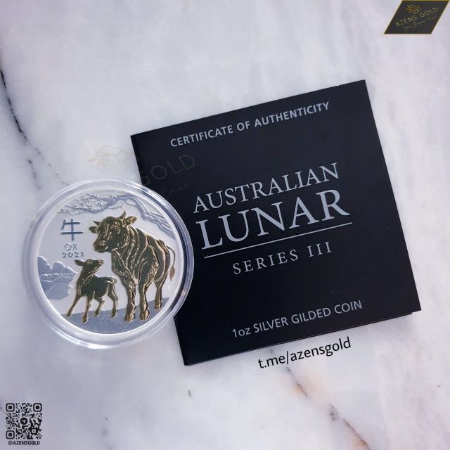 Perth Mint Lunar Series III Ox, Hobbies & Toys, Collectibles ...