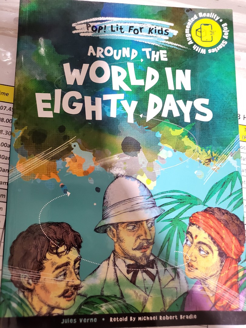 Pop! Lit for Kids: Around the World in 80 Days, Hobbies & Toys, Books ...