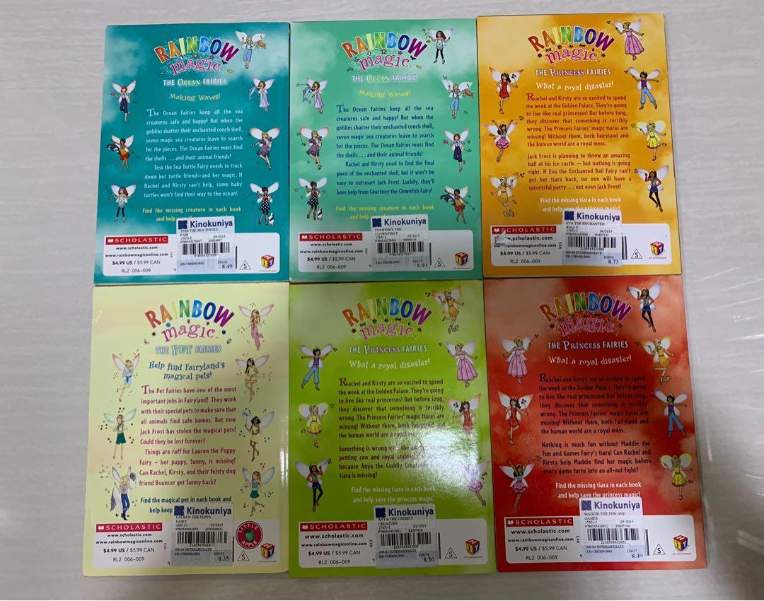 Rainbow magic - set of 6 books, Hobbies & Toys, Books & Magazines ...