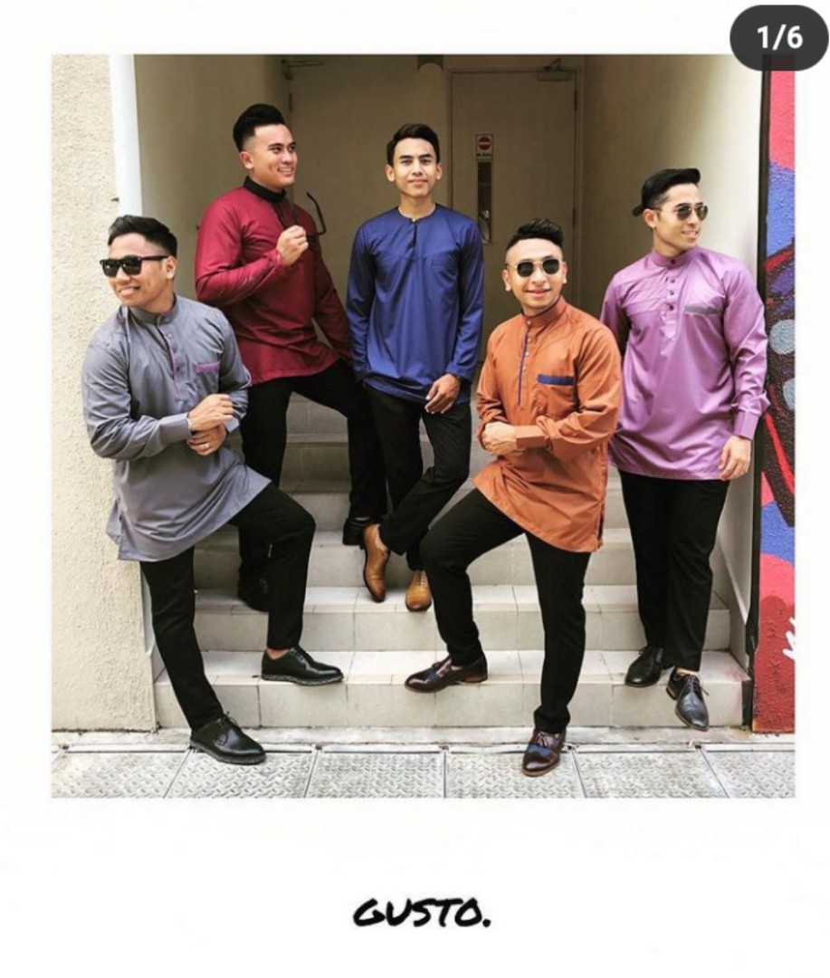 Kurta Raya for Men, Men's Fashion, Muslim Wear, Baju Melayu on Carousell