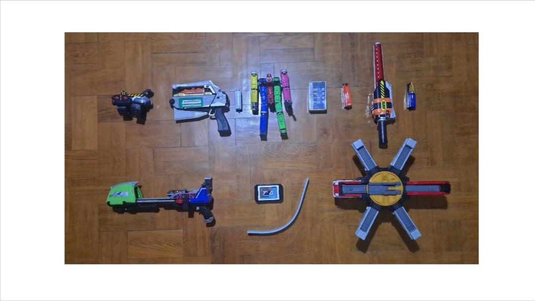 Ressha Sentai ToQger DX Changers,Weapons and Mecha Set, Hobbies & Toys ...