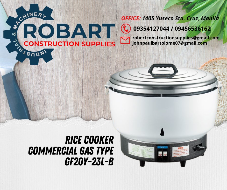 RICE COOKER COMMERCIAL GAS TYPE GF20Y-23L-B, TV & Home Appliances ...