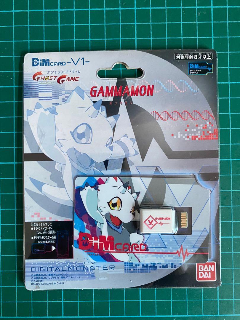 S> Gammamon Dim Card digimon for Vital Bracelet, Hobbies & Toys, Toys ...
