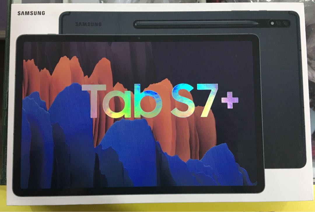 Samsung Galaxy Tab S7 Plus WiFi Black 256GB, Mobile Phones & Gadgets, Tablets, Android on Carousell