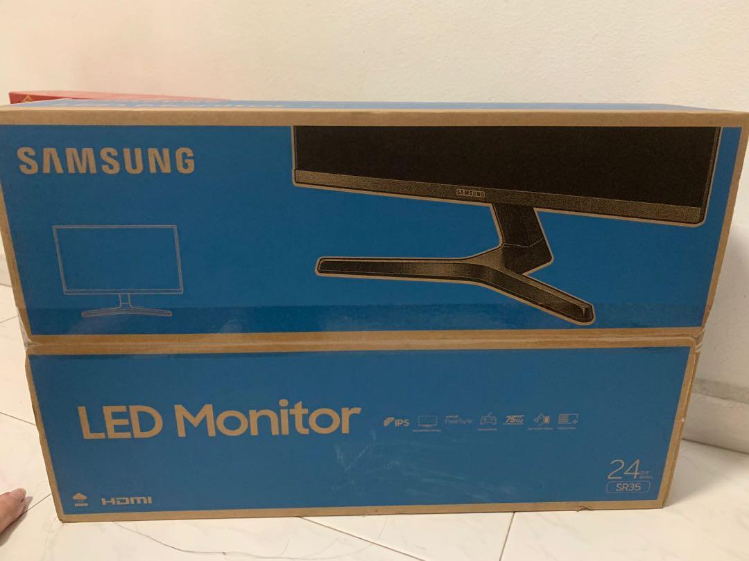 Samsung S24R350 24Inch FHD IPS Monitor with Bezel-Less Design ...