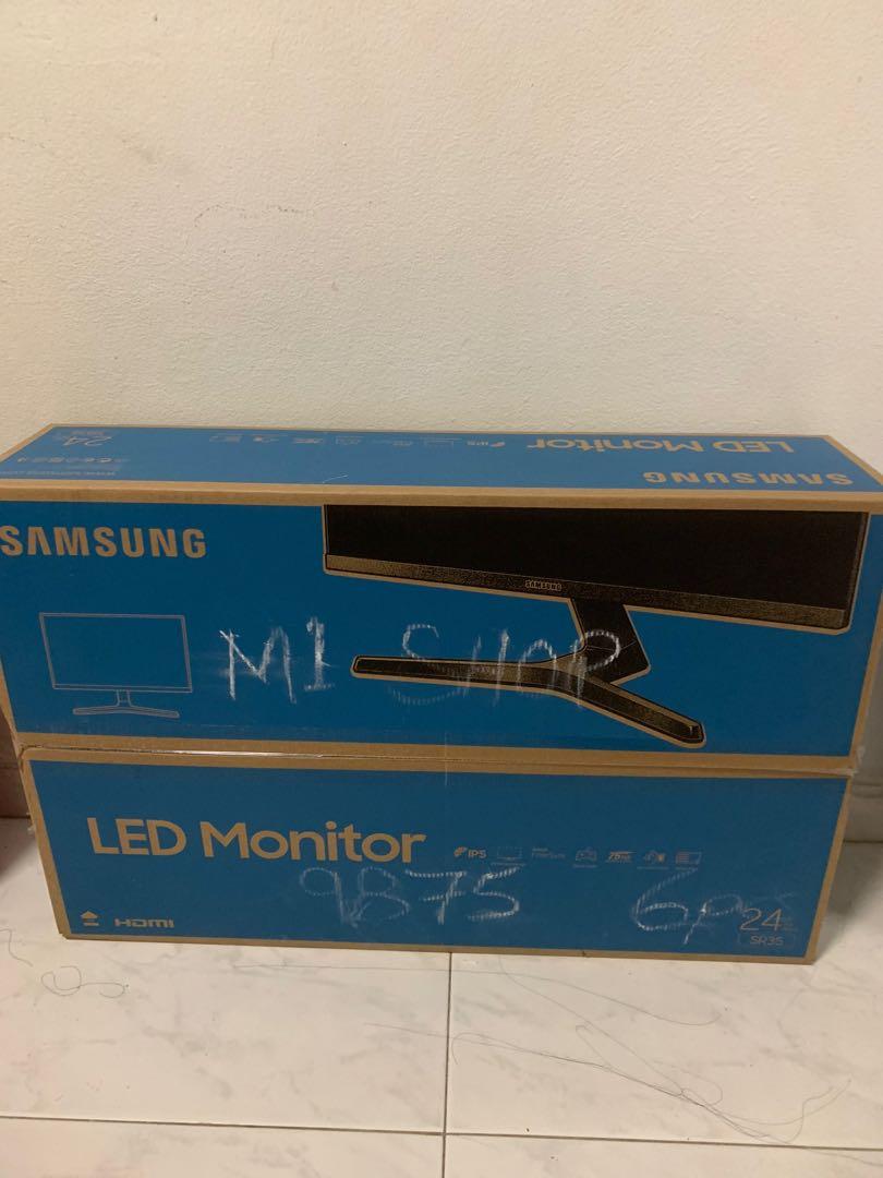 Samsung S24R350 24Inch FHD IPS Monitor with Bezel-Less Design ...