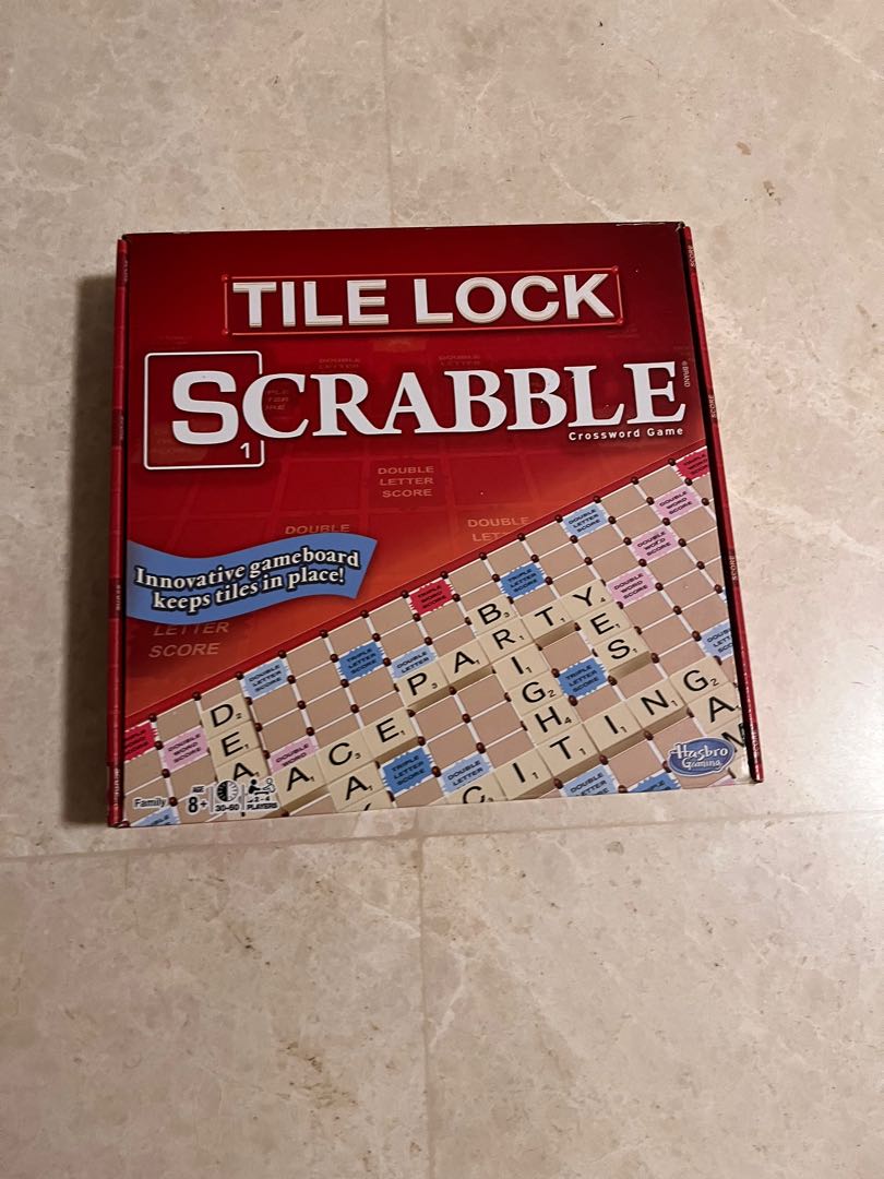 Scrabble Tile lock , Hobbies & Toys, Toys & Games on Carousell