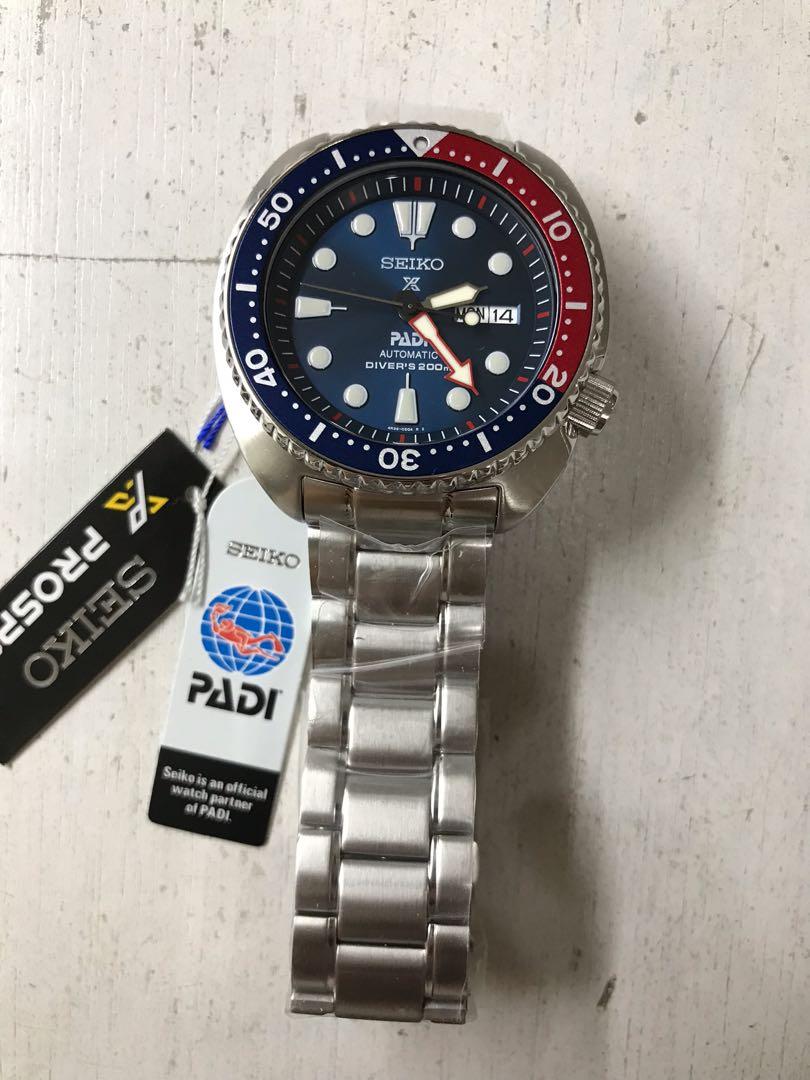Seiko PADI Turtle SRPE99 SRPE99K SRPE99K1, Men's Fashion, Watches ...