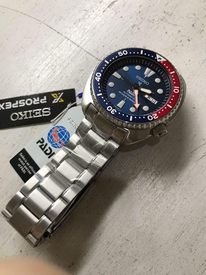 Seiko PADI Turtle SRPE99 SRPE99K SRPE99K1, Men's Fashion, Watches ...