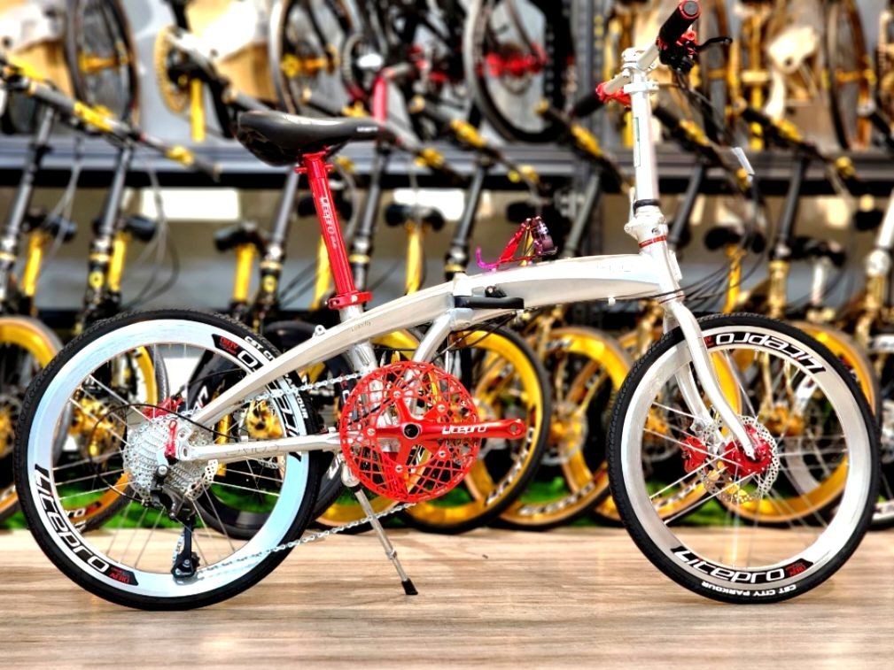 "SIlver Rose" Crius Velocity 20" 451 (Shimano 10 Speed /451 22" Aero ...