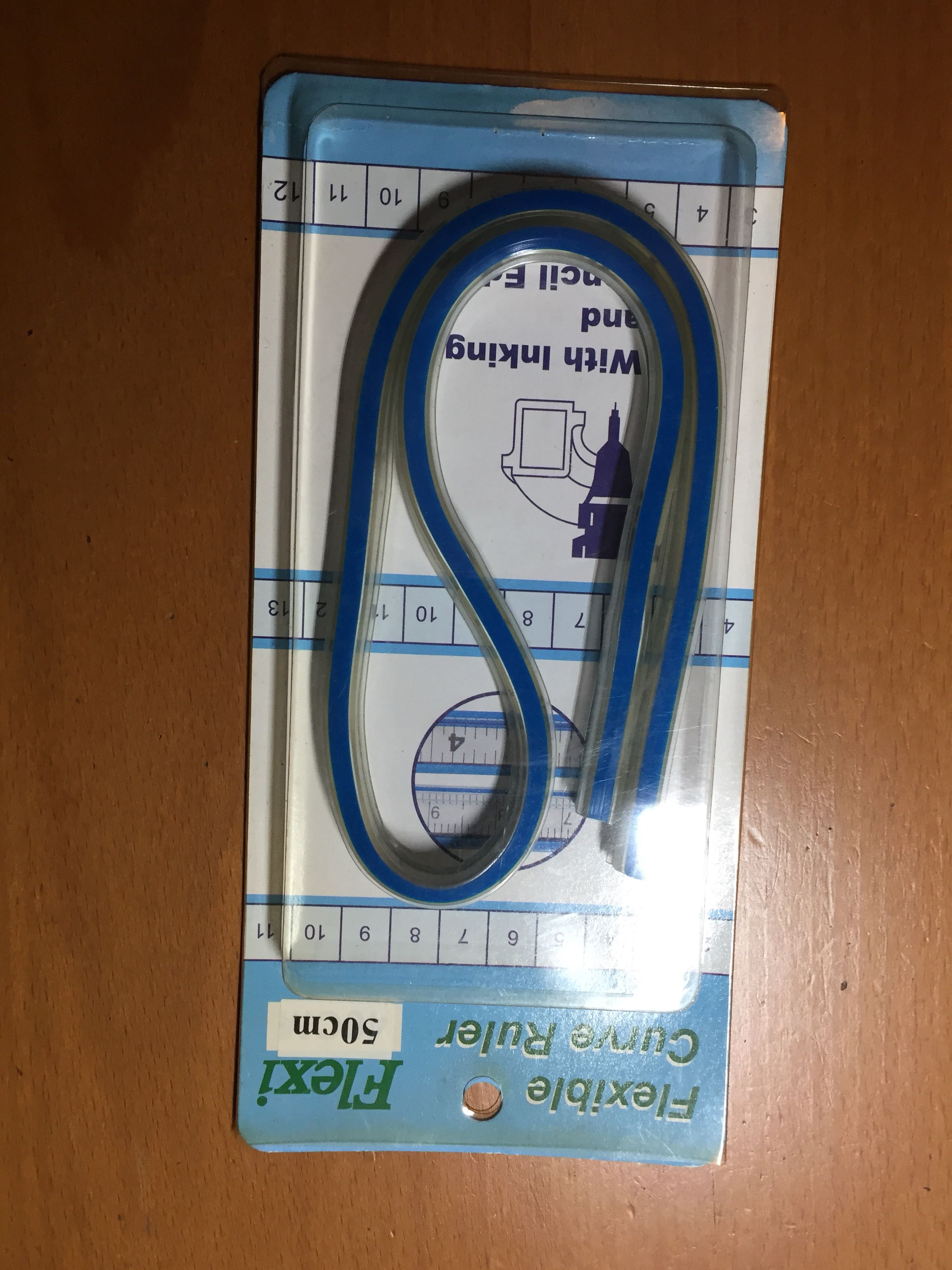 Snake rule/ curved ruler 50 cm, Hobbies & Toys, Stationery & Craft ...